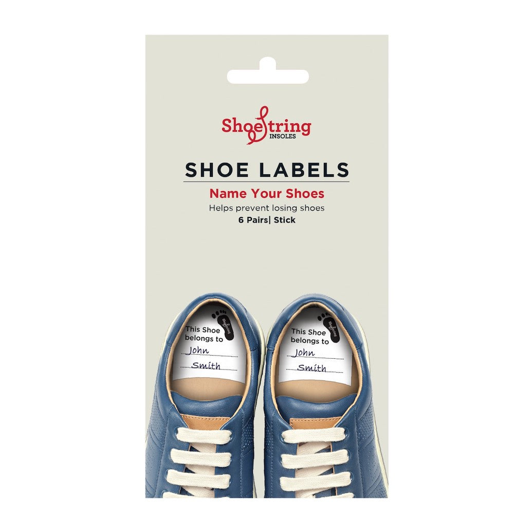 Shoe-String Shoe Labels – SoleLution