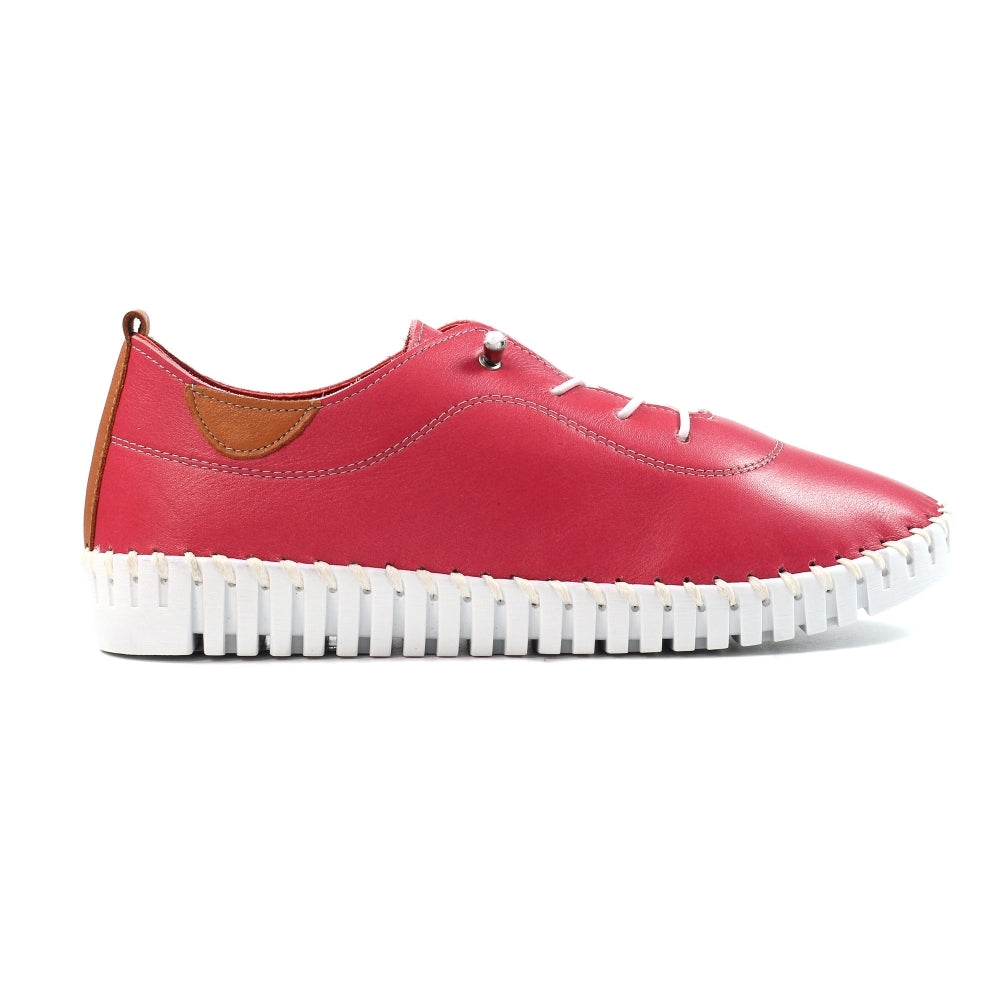 Lunar Flamborough - Raspberry Casual – SoleLution