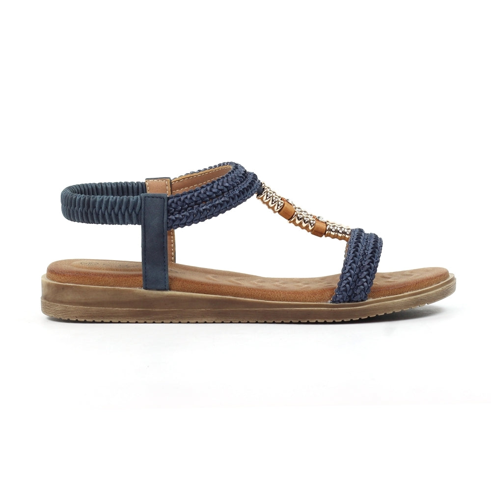 Lunar Portofino - Blue Sandals – SoleLution